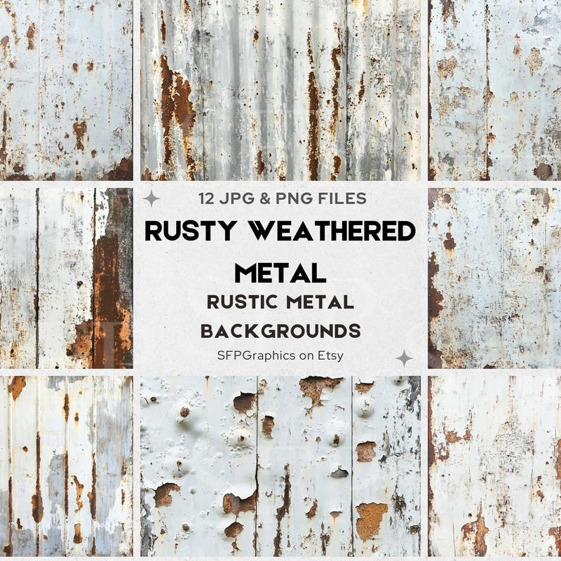 Rusty Metal - Etsy