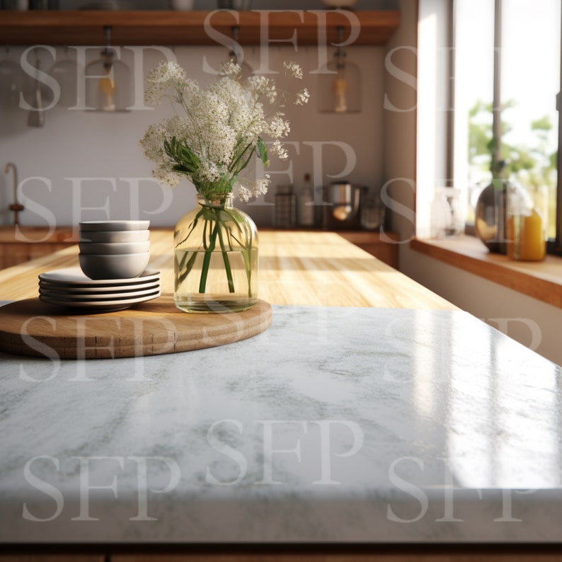 Rustic Farmhouse Kitchen Counter Mockup 219 - Etsy