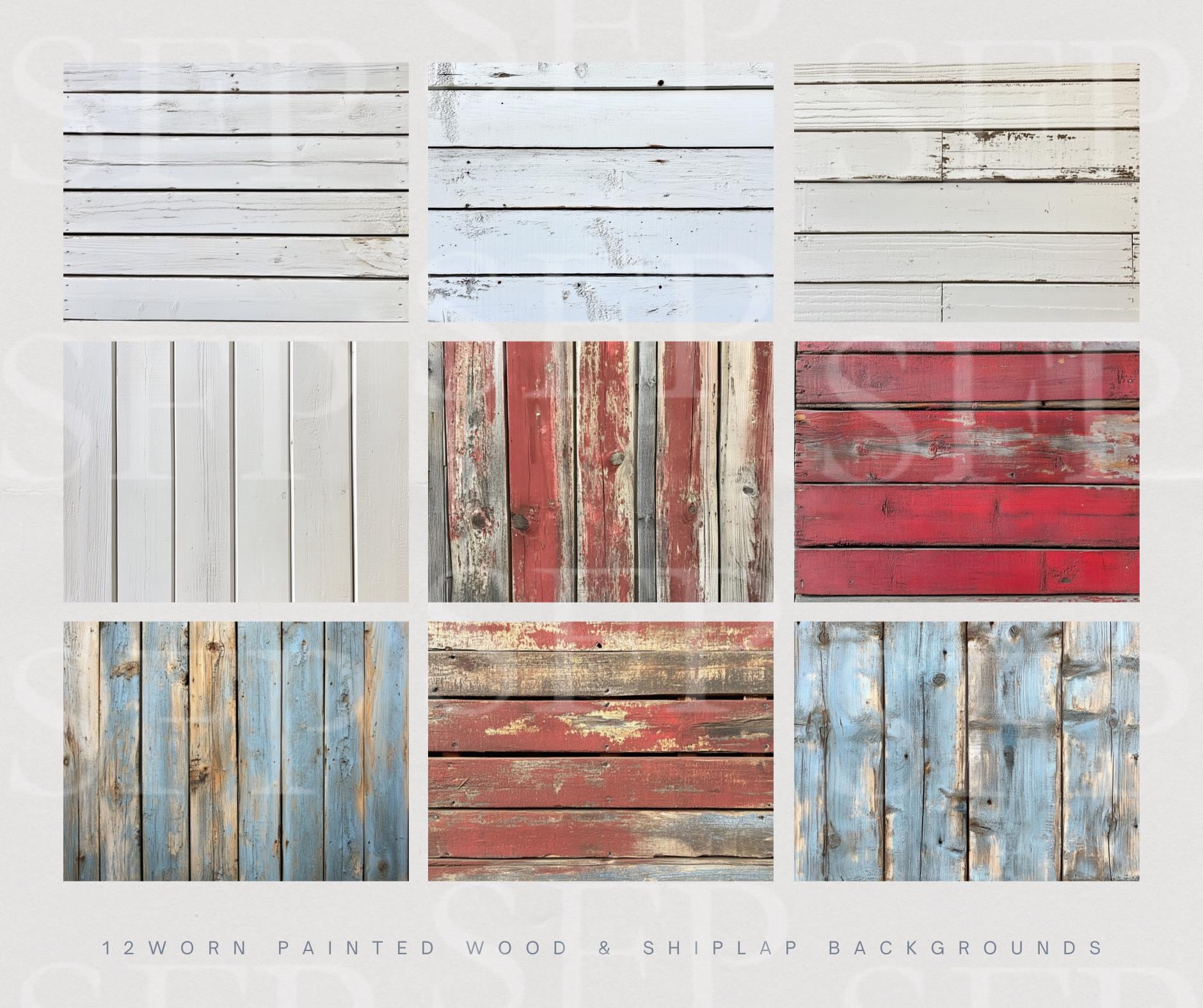 Weathered Painted Wood & Shiplap Backgrounds Weathered Wood Backgrounds ...