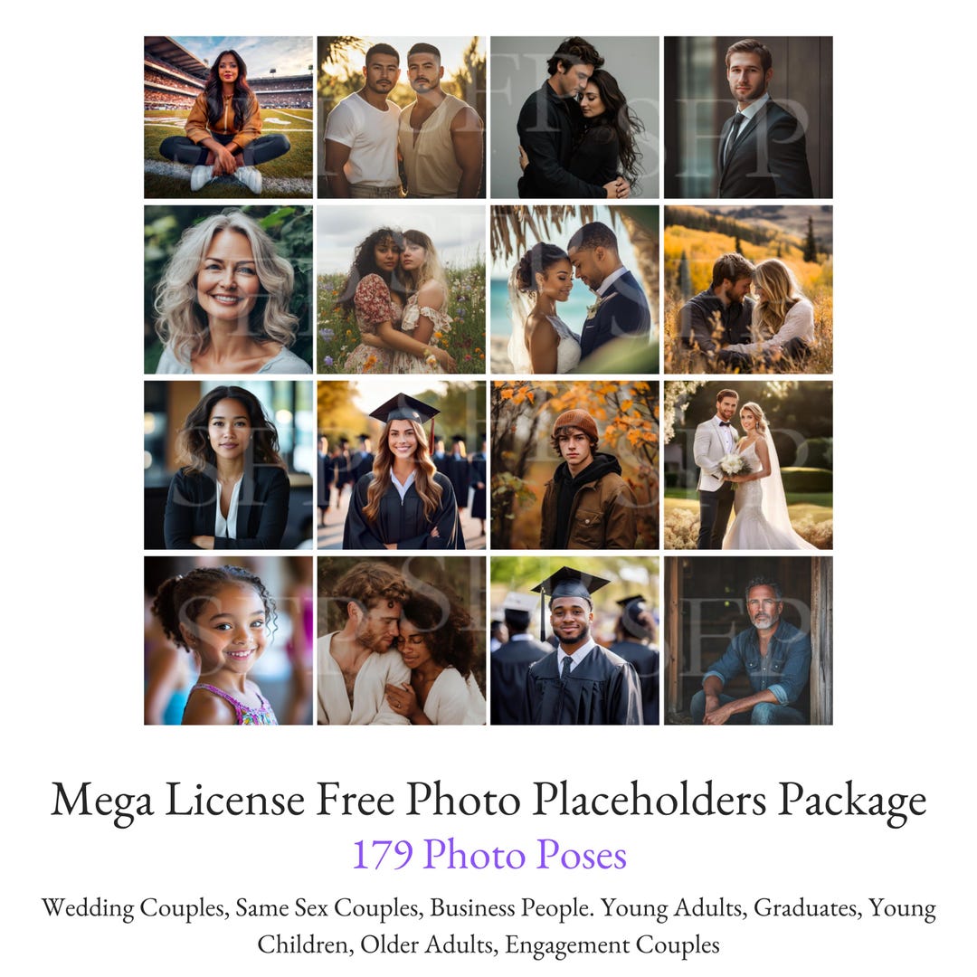 License Free Photo Image Placeholders - Mega Photo Placeholder Package ...