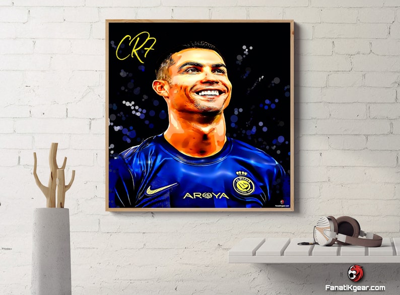 Cristiano Ronaldo Print Printable Ronaldo Poster C Ronaldo CR7 Poster ...