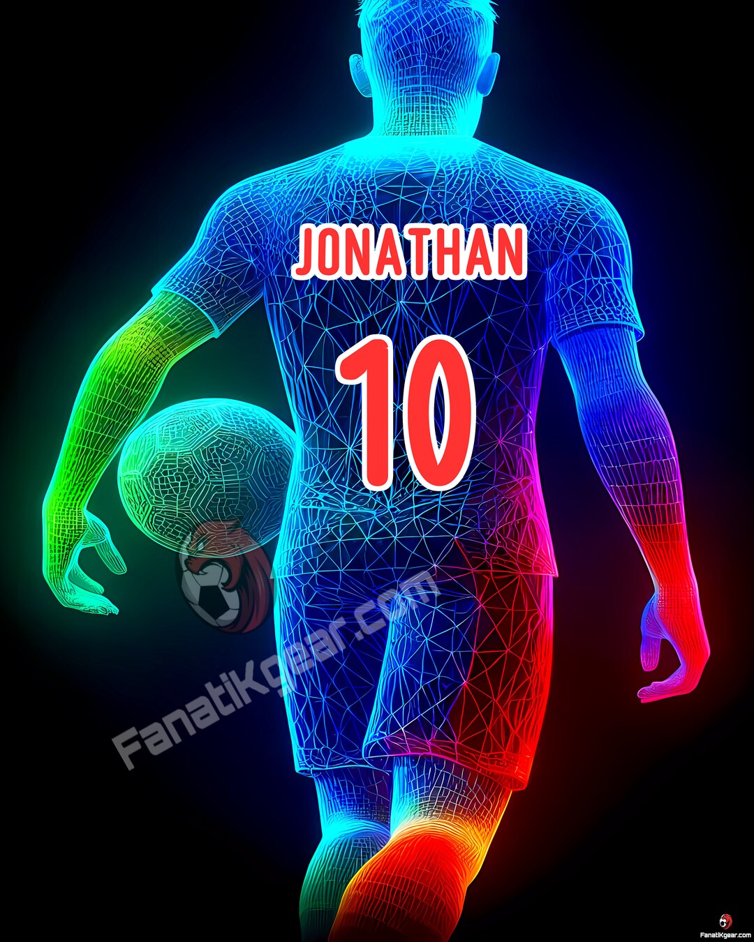 Customized Soccer Poster, Soccer Print, Personalized Soccer Print ...