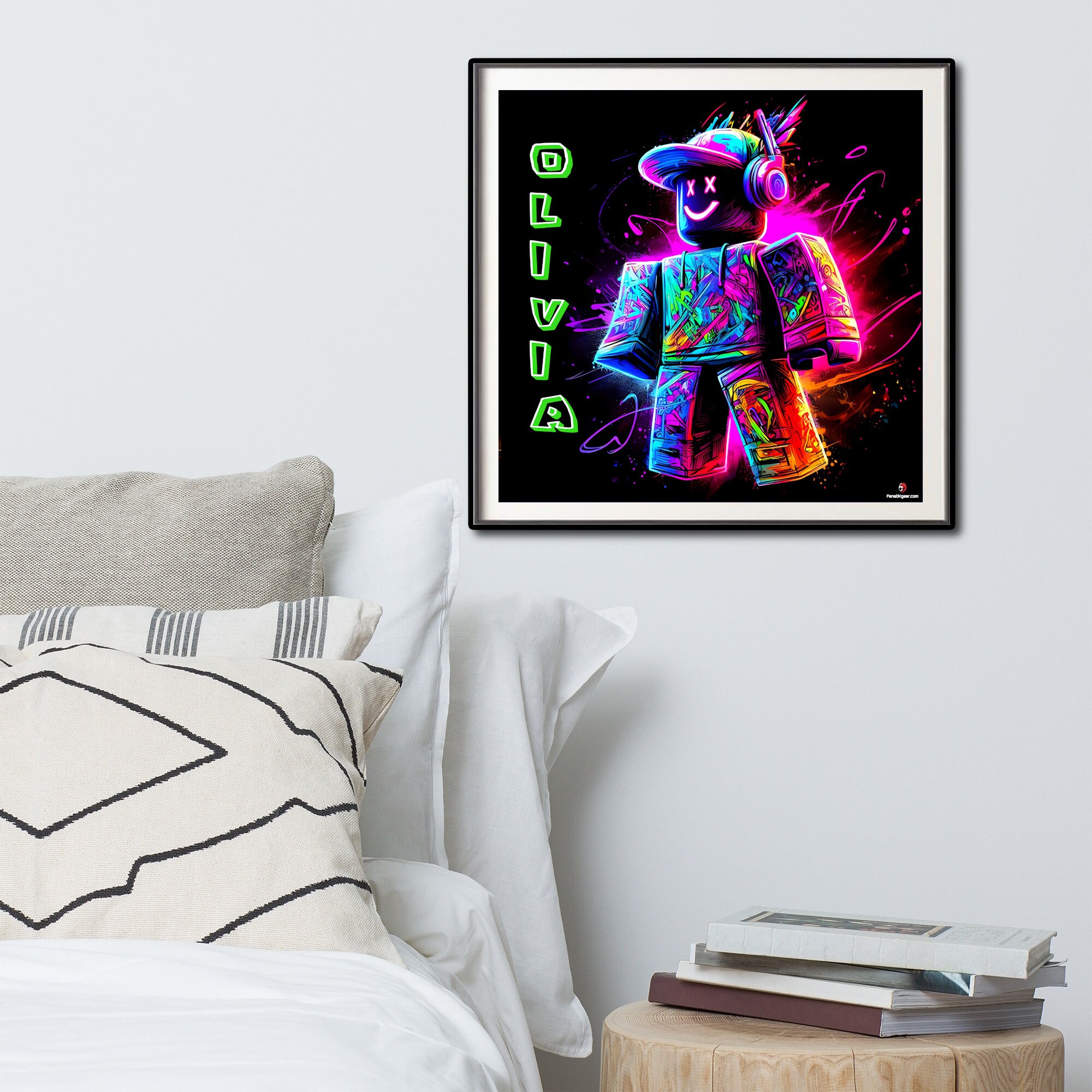 Customized Roblox Poster, Roblox Print, Personalized Roblox Print ...
