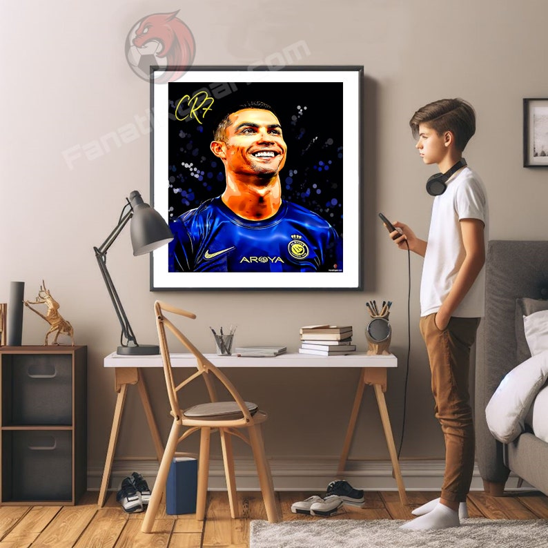 Cristiano Ronaldo Print Printable Ronaldo Poster C Ronaldo CR7 Poster ...