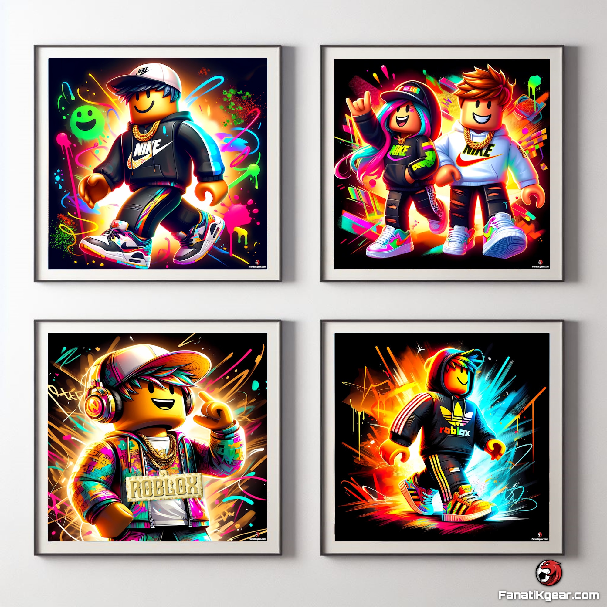 Roblox Bundle Poster, Roblox Digital Print, Roblox Bundle Svg, Roblox ...