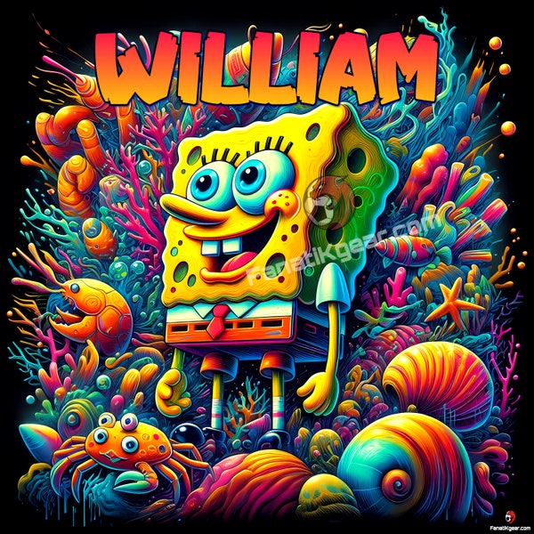 Spongebob Png - Etsy
