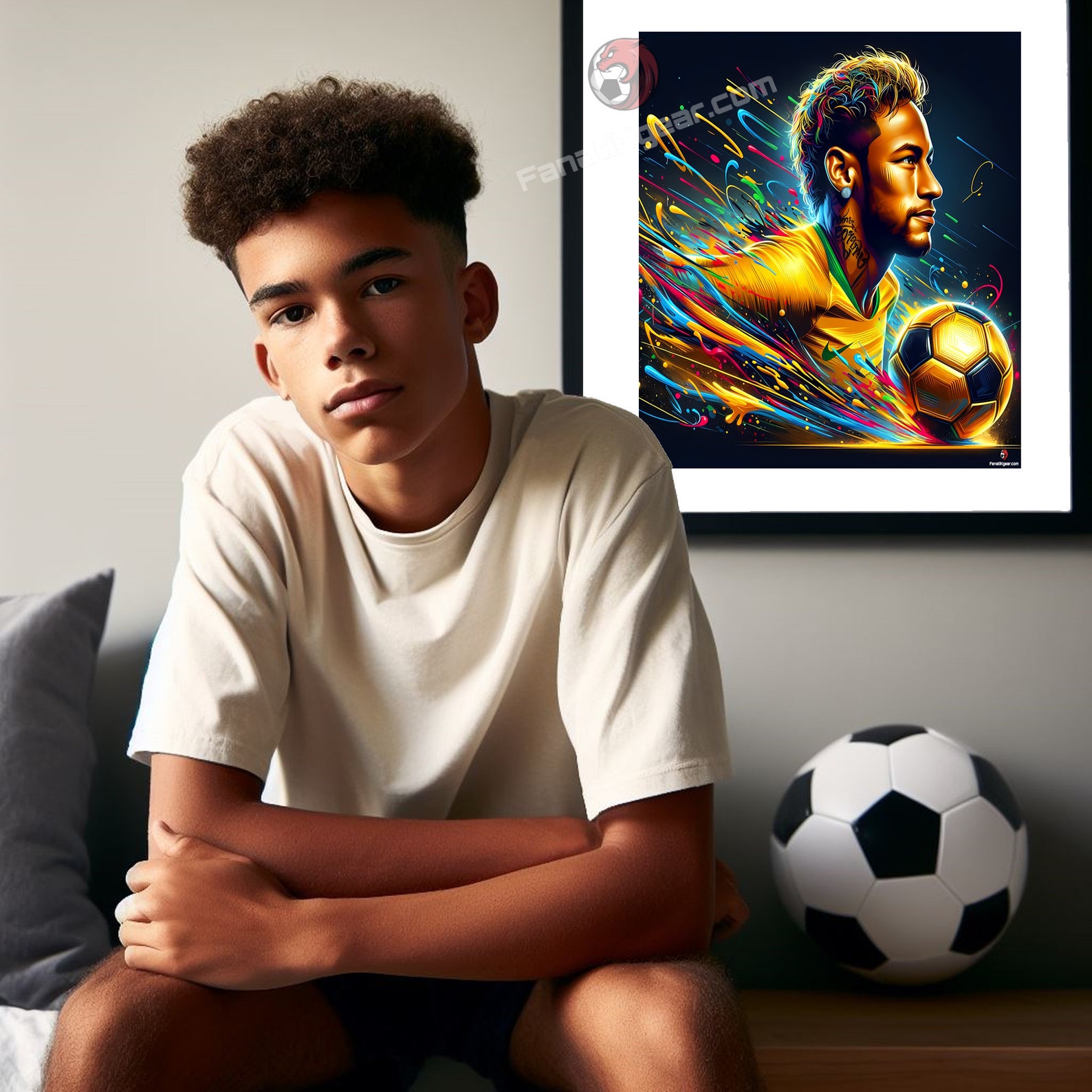 Neymar Poster, Neymar Printable Poster, Neymar Printable, Neymar Jr ...