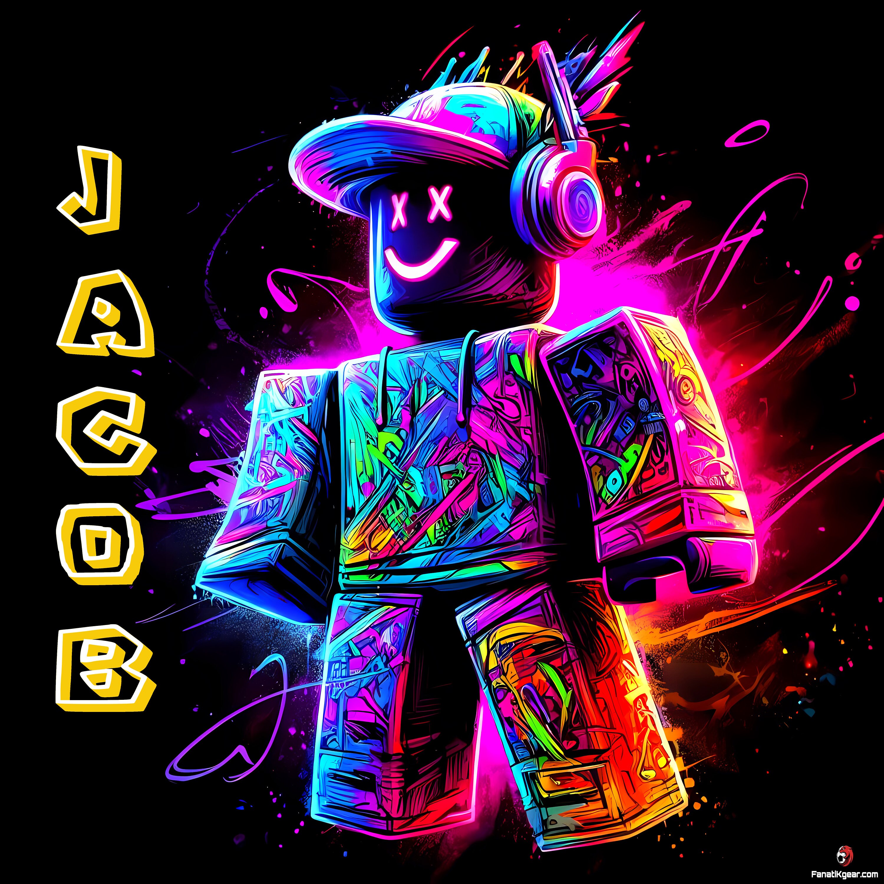 Customized Roblox Poster, Roblox Print, Personalized Roblox Print ...