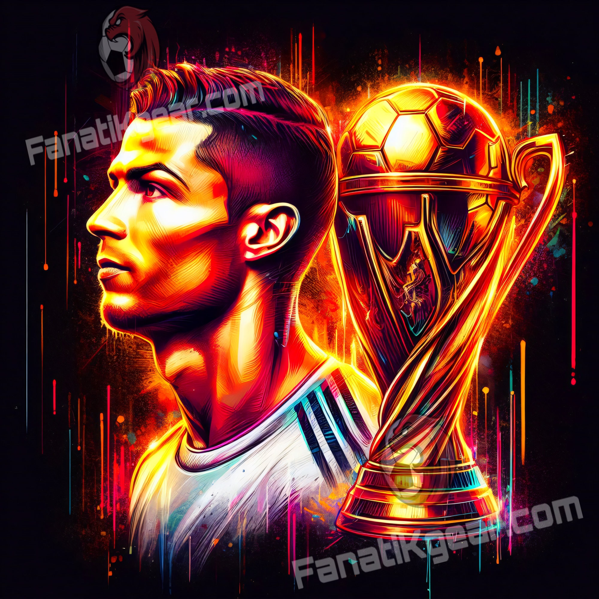 Cristiano Ronaldo Print Printable Ronaldo Poster C Ronaldo CR7 Poster ...