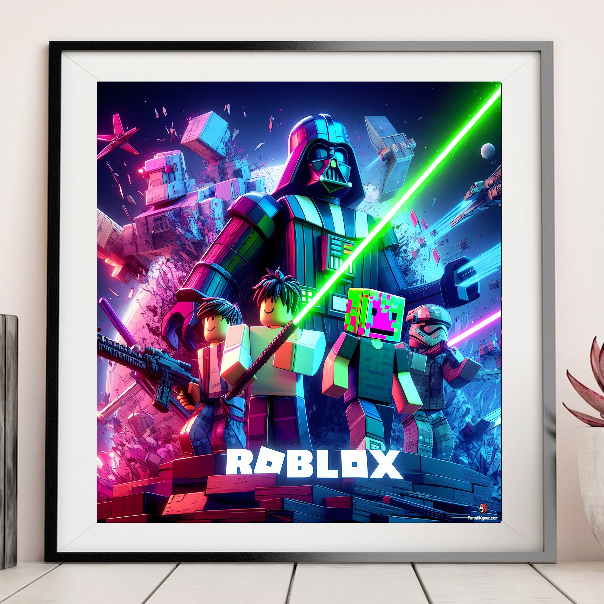 Roblox Print, Roblox Poster, Roblox Printable, Video Game Soccer ...