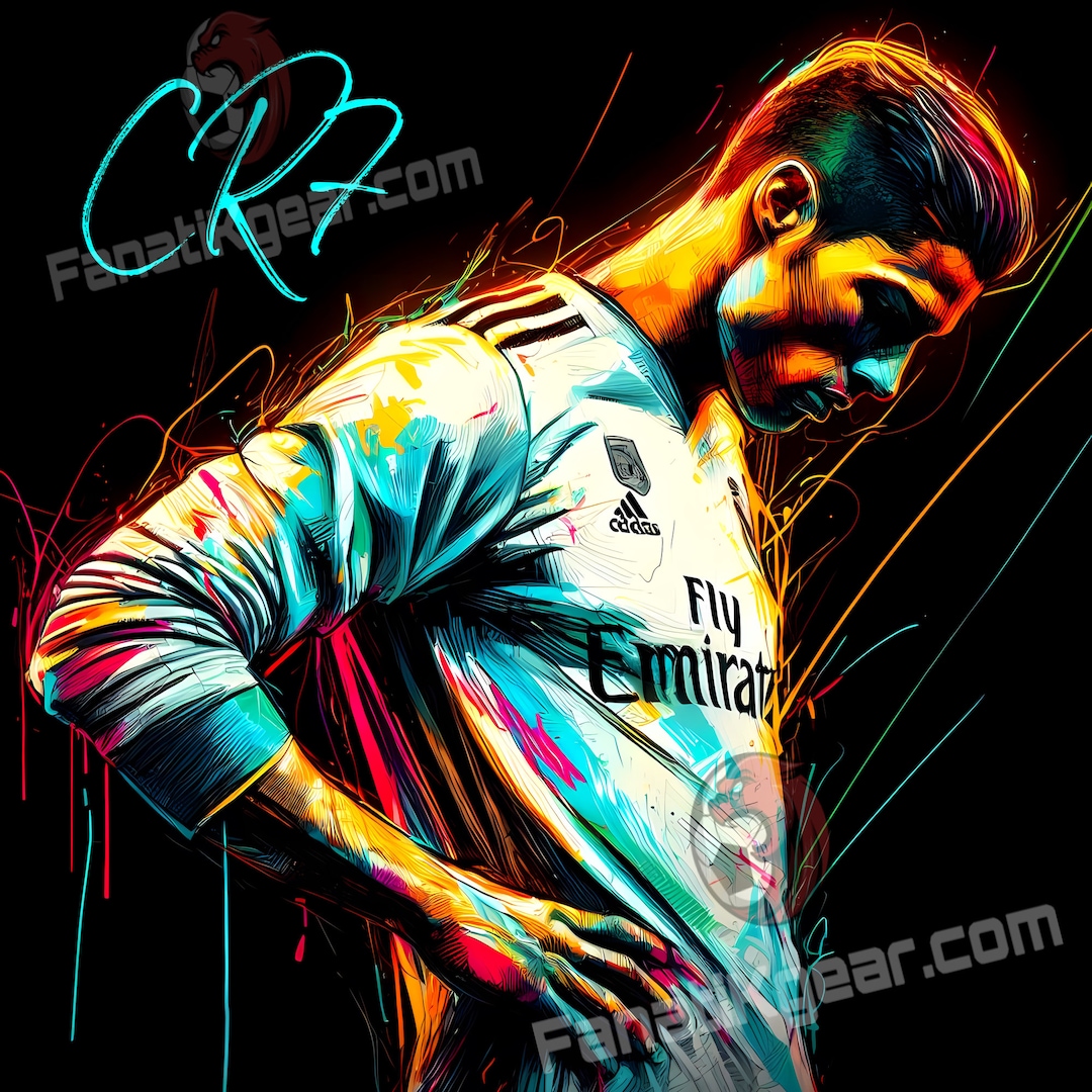 Cristiano Ronaldo Print Printable Ronaldo Poster C Ronaldo CR7 poster ...