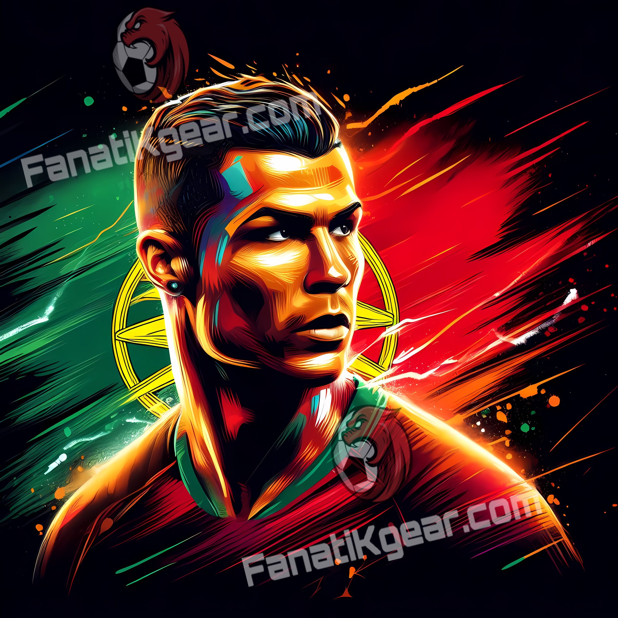 Cristiano Ronaldo Print Printable Ronaldo Poster C Ronaldo CR7 Poster ...