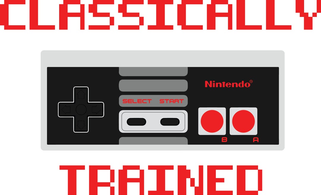 Clasiically Trained SVG Cut File - Etsy