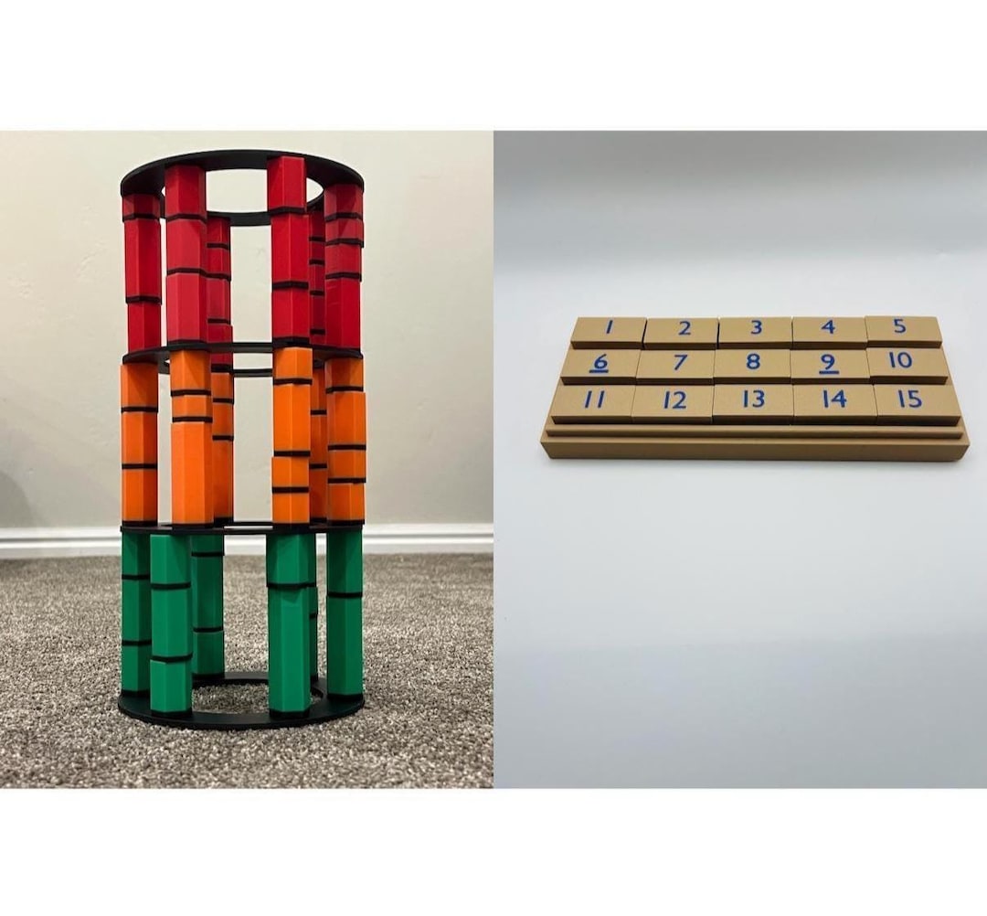 2 Survivor Inspired Puzzles - Tower Puzzle & 1-15 Number Puzzle - Etsy