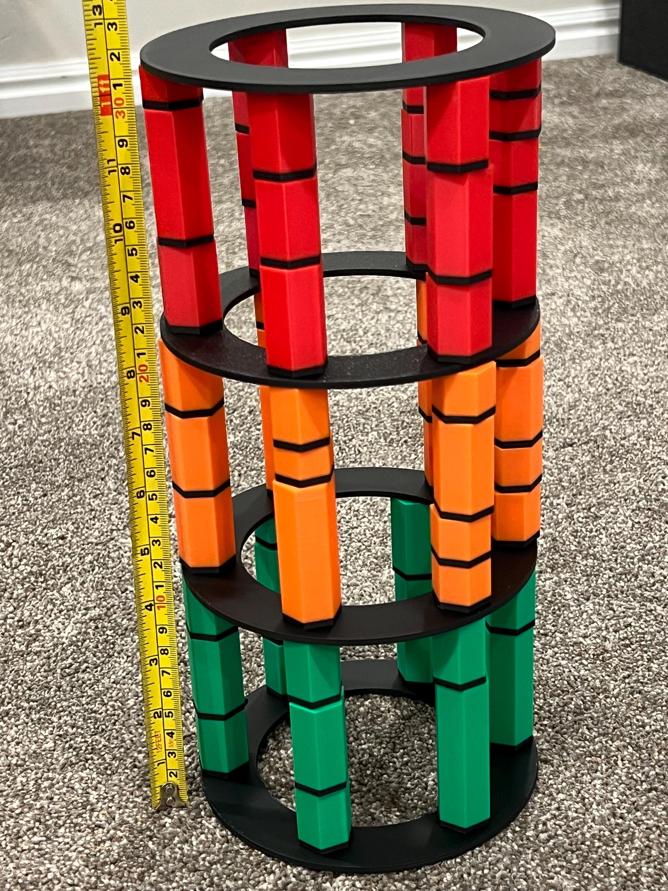 Survivor Inspired Tower Puzzle - Etsy