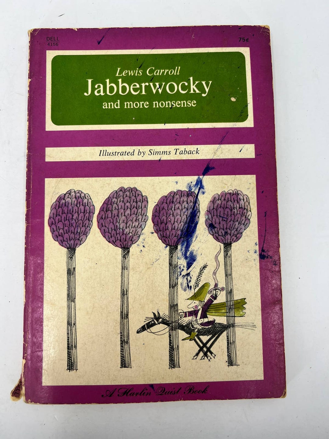 Jabberwocky by Lewis Caroll 1964 Dell Publishing First Print Paperback ...