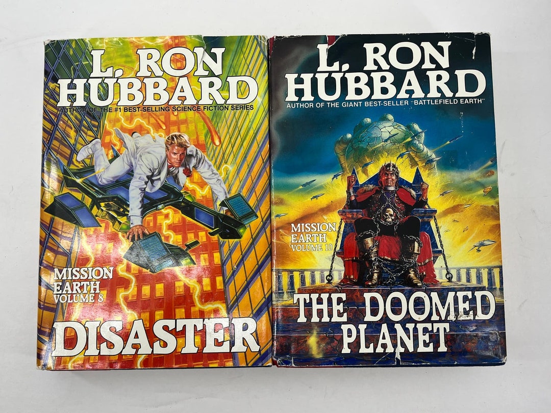L. Ron Hubbard Doomed Planet and Disaster Books 1987 First Edition ...