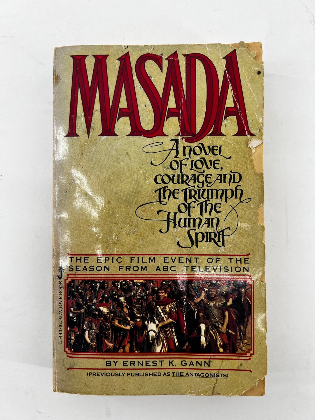 Masada by Ernest K. Gann 1981 1st Jove Edition 1st Print Vintage ...
