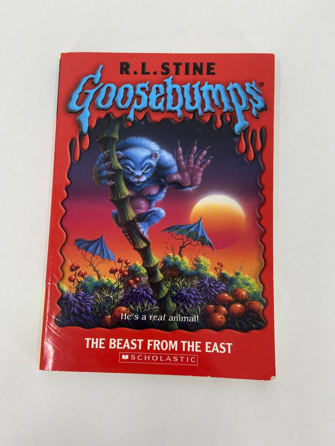 Goosebumps the Beast From the East by R.L. Stine 1996 Paperback Book - Etsy