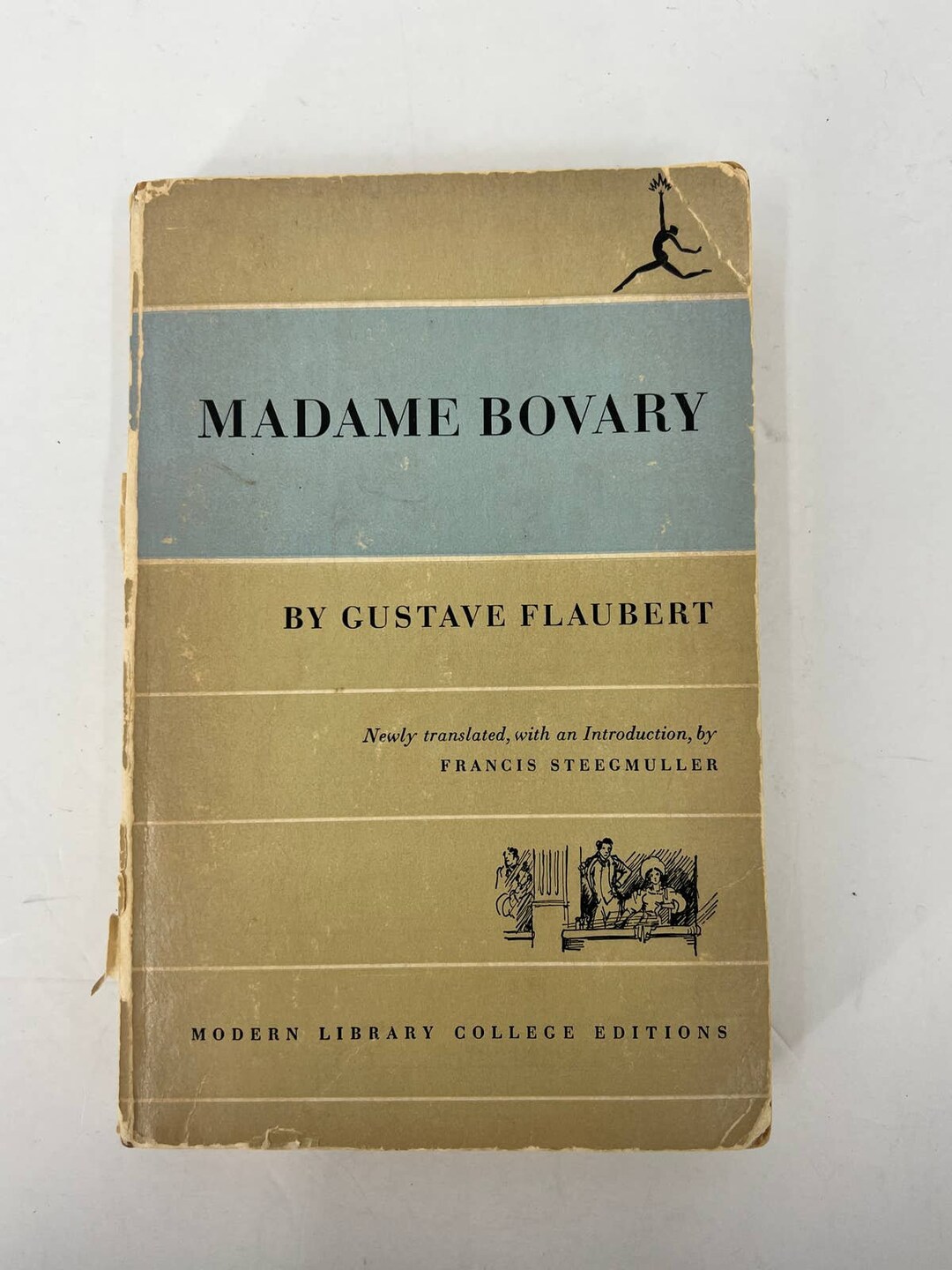 Madame Bovary by Gustave Flaubert 1957 Modern Library College Edition ...