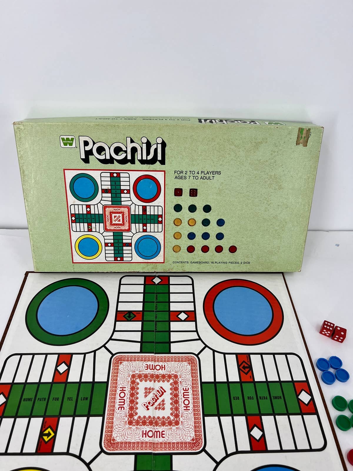 Vintage Pachisi Board Game 1974 Whitman Western Publishing - Etsy