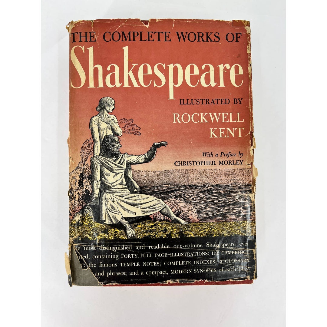 The Complete Works of Shakespeare 1936 Doubleday Illustrated by ...