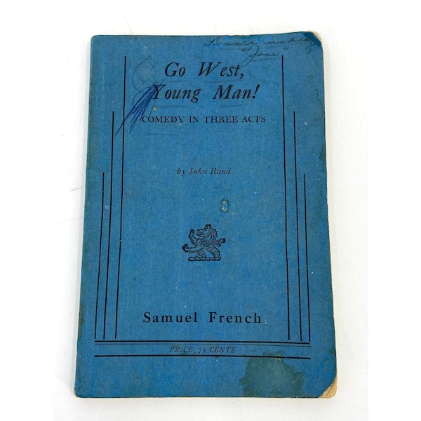 Samuel French Plays - Etsy