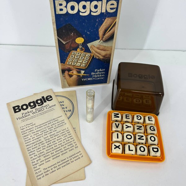 Boggle Game - Etsy