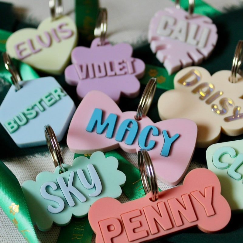 Dog Tag Personalized - Etsy