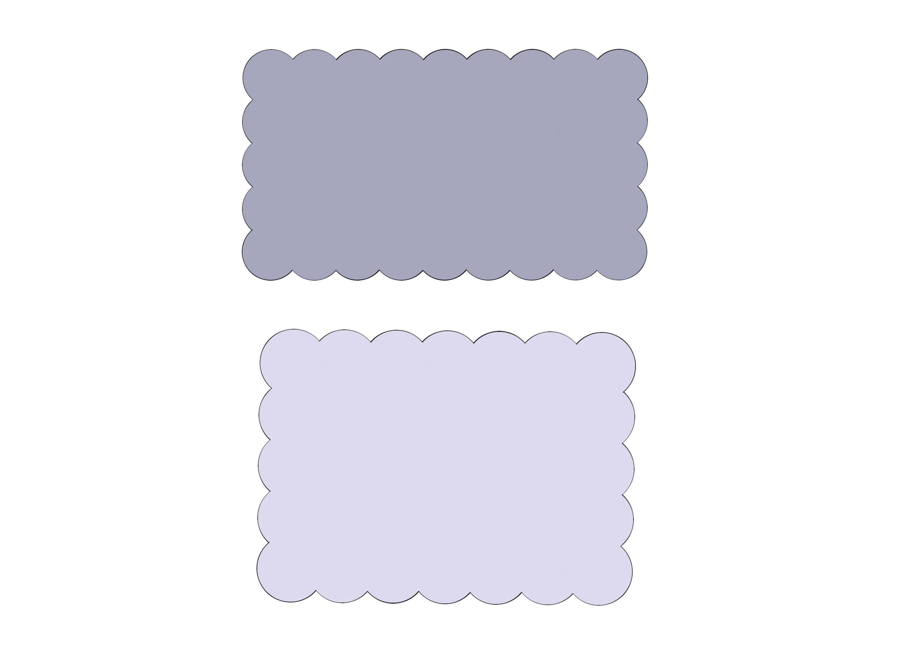 Scalloped Border Rectangle