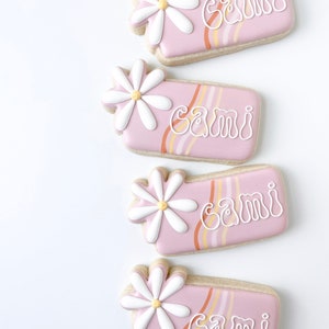 Flower Name Plaques Cookie Cutters - Etsy