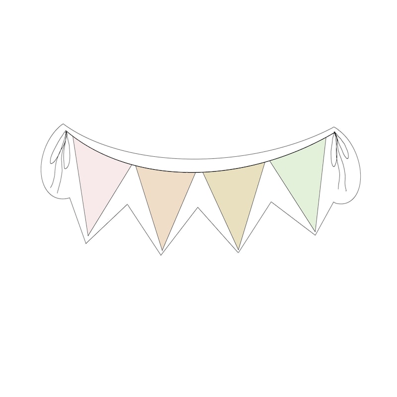 Triangle Banner - Etsy