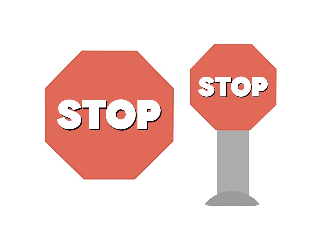 Octagon or Octagon Stop Sign Cookie Cutter - Etsy