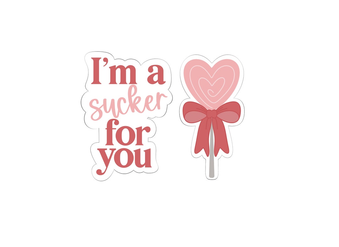I'm A Sucker for You Valentine's Set Cookie Cutter - Etsy