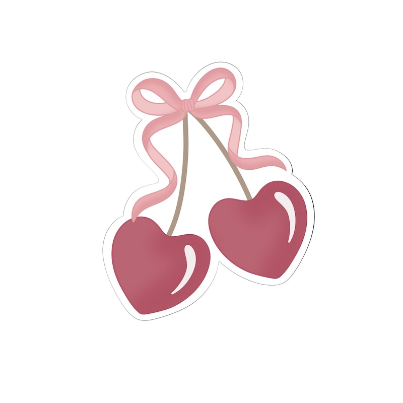 Cherries Cherry Bow - Etsy