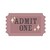 Admit One - Etsy