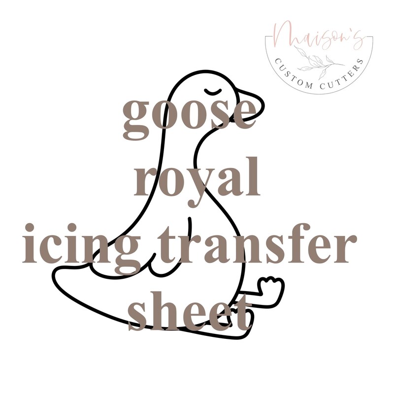 Goose Transfer Sheet - Etsy