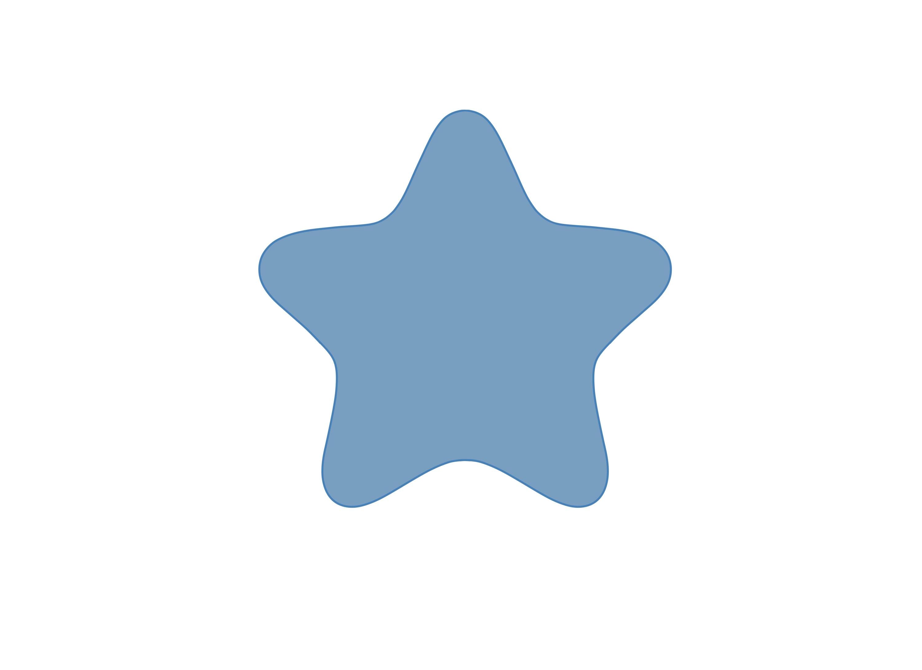 Round Star Cookie Cutter - Etsy
