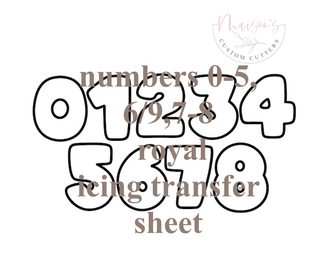 Balloon Letters/numbers Transfer Sheet - Etsy Canada