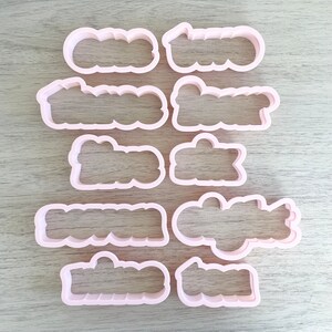 Number Font Cookie Cutters - Etsy