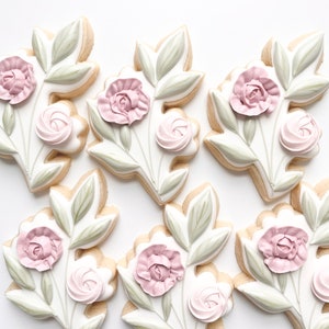 Flowers and Leaves Cookie Cutter - Etsy