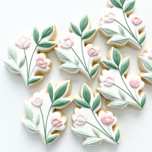 Flowers and Leaves Cookie Cutter - Etsy