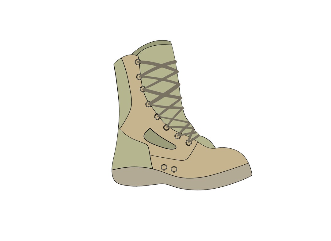 Combat Boot Cookie Cutter - Etsy