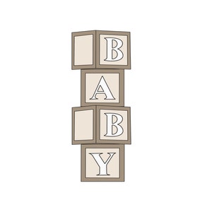 Baby Block - Etsy