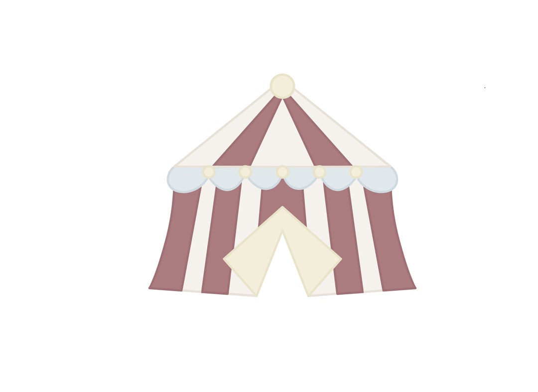 Circus Tent Cookie Cutter - Etsy