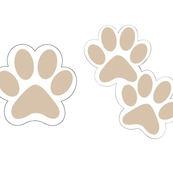 Bluey Paw Print - Etsy