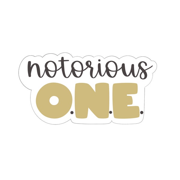 Notorious One Birthday - Etsy