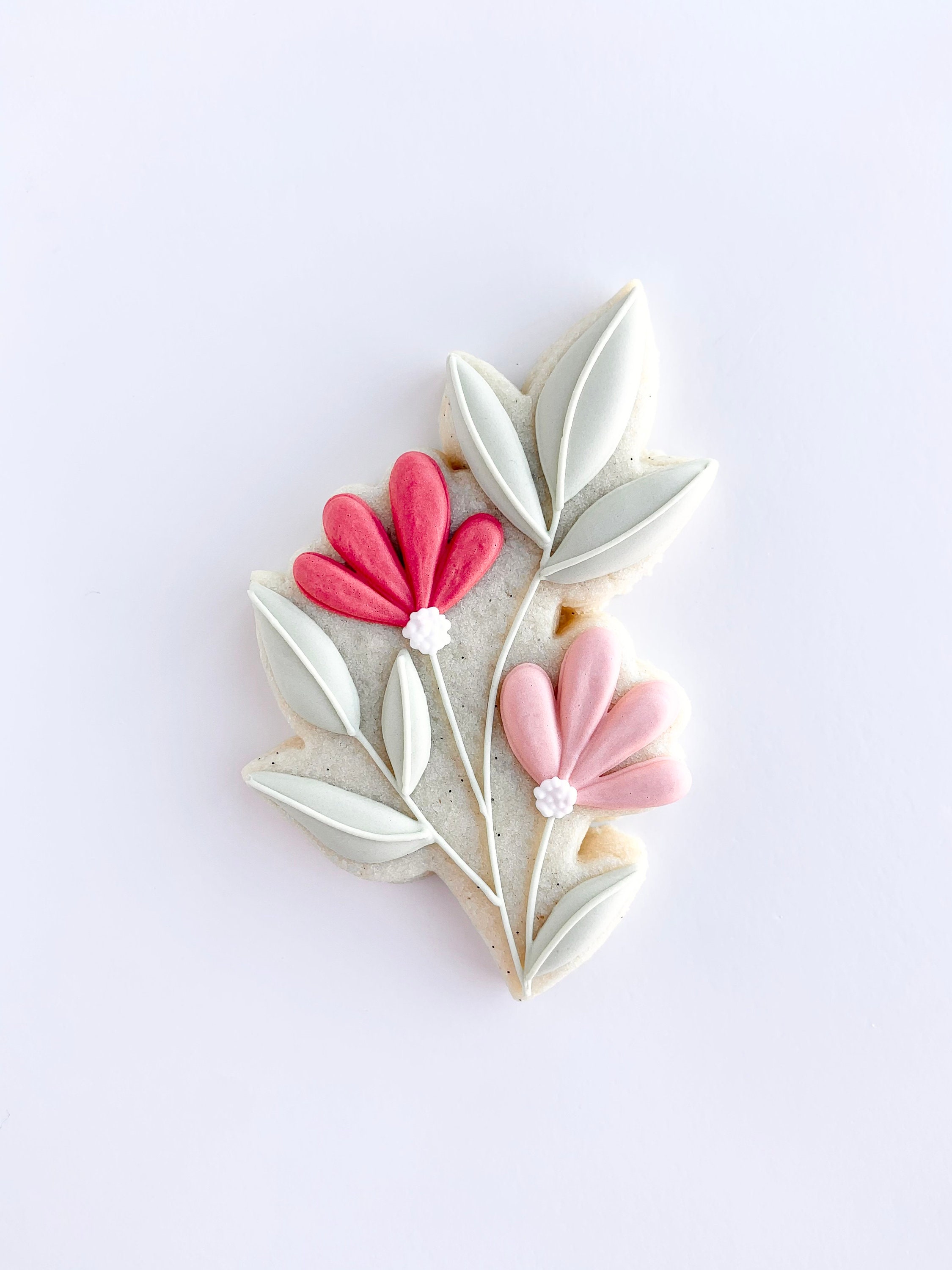 Flowers and Leaves Cookie Cutter - Etsy