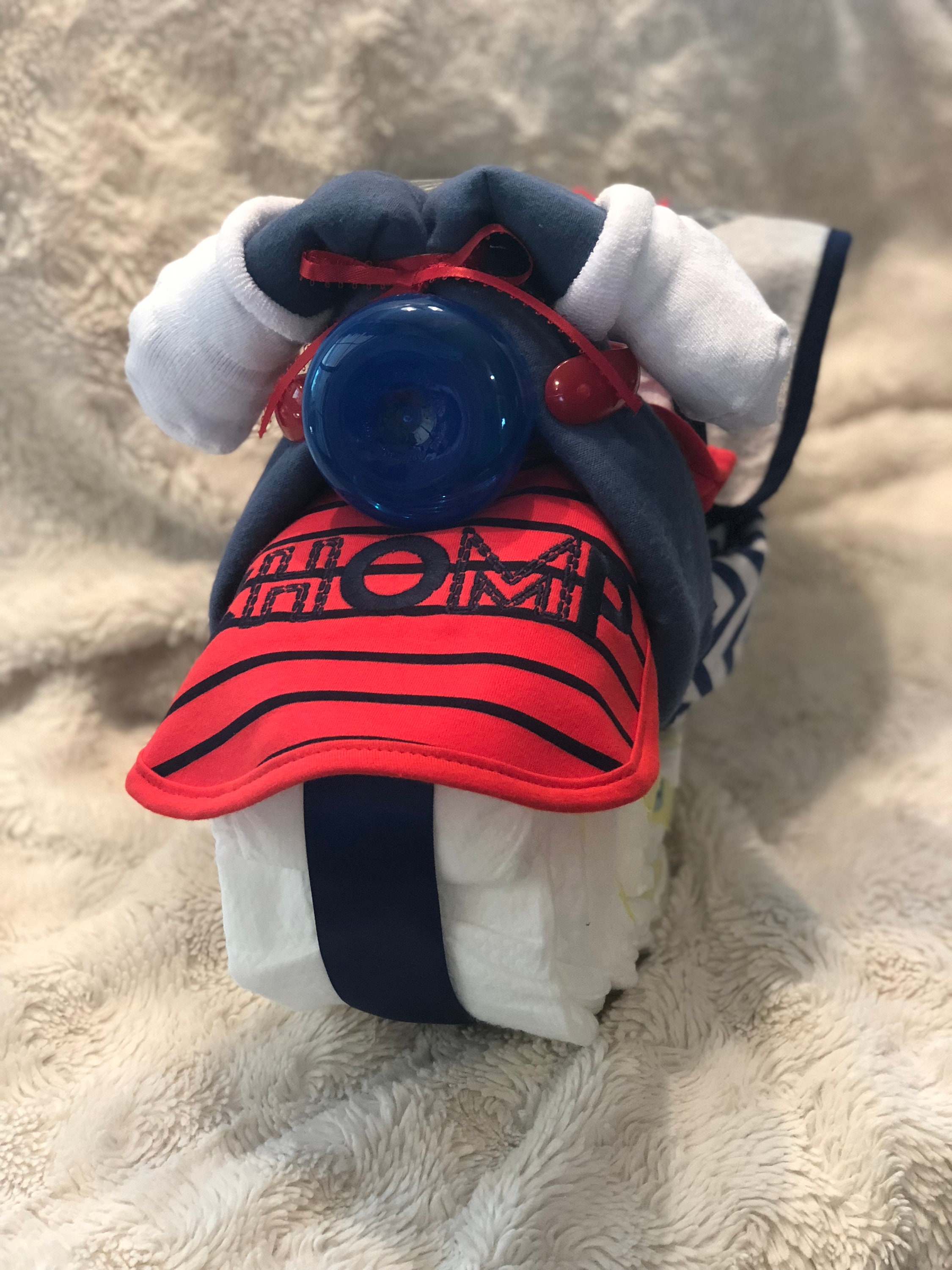 Motorcycle Diaper Cake - Etsy