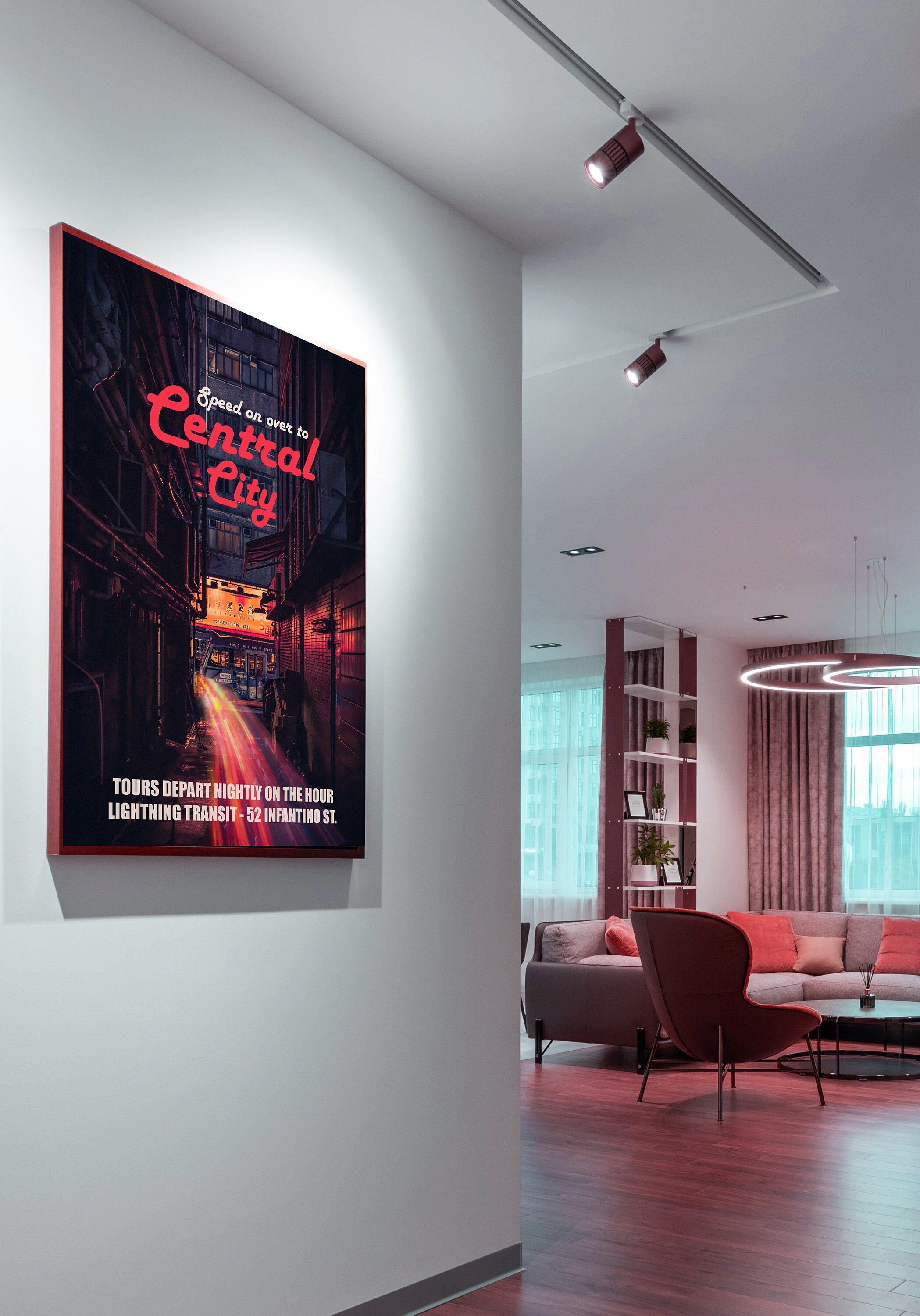 Central City Travel Poster -digital Download - Etsy